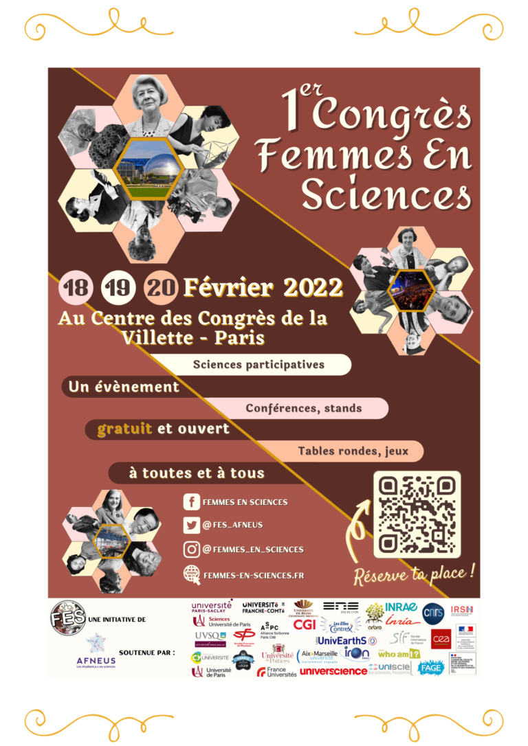 Congrès Femmes En Sciences 2022 - Femmes En Sciences